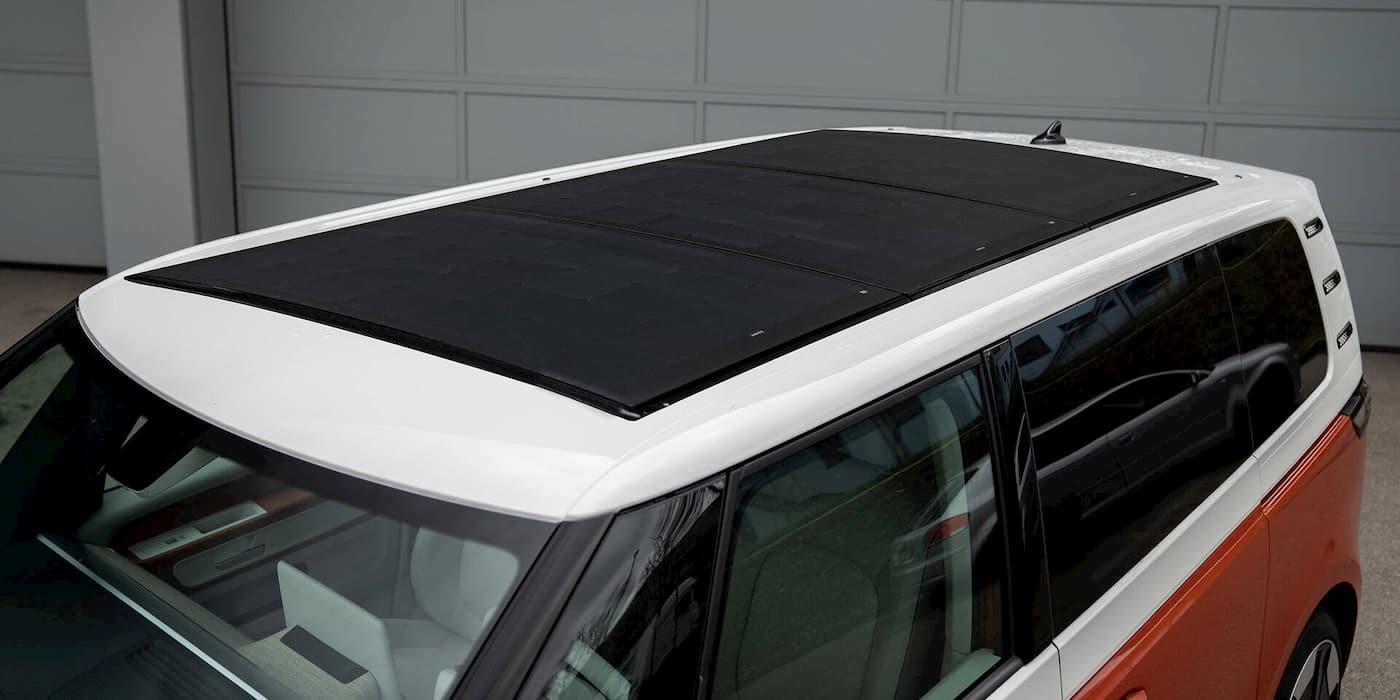 VW ID. Buzz gains solar roof panels for camping and added range