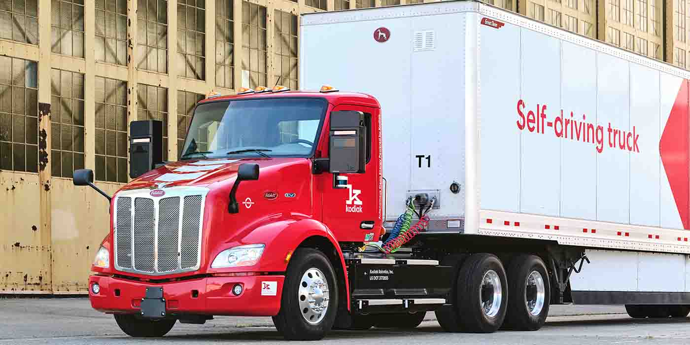 Kodiak Robotics introduces an autonomous electric Class 8 truck