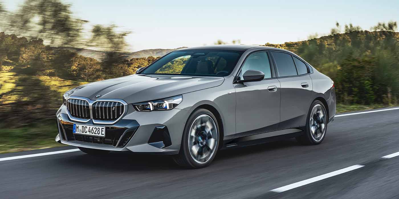 Electric BMW i5 lets you change lanes with your eyes