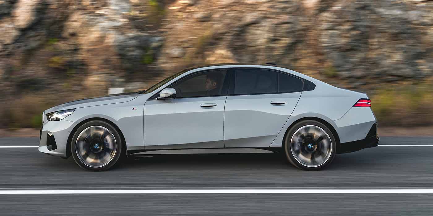 Electric BMW i5 lets you change lanes with your eyes