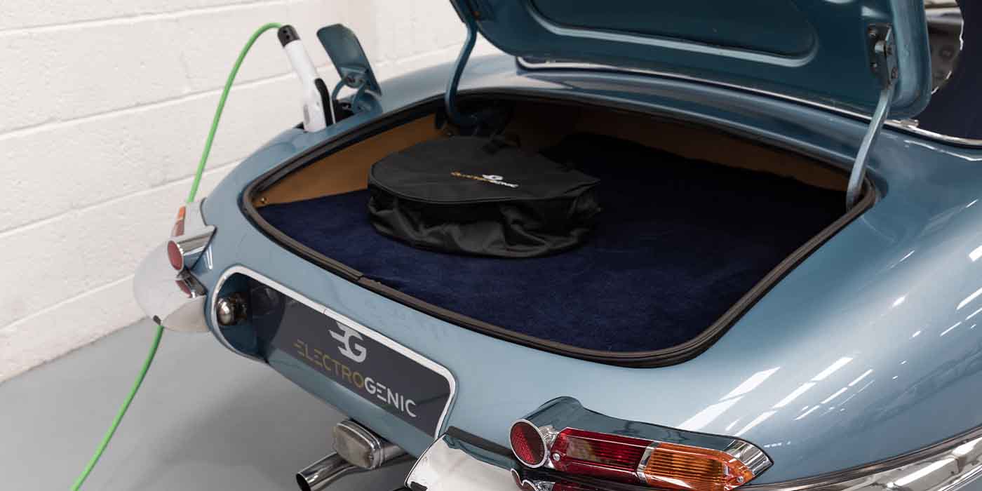 Electrogenic reveals 'drop-in' EV conversion kit for Jaguar E-Types