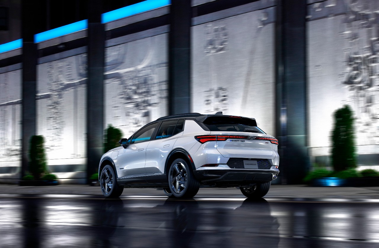 2024 Chevy Equinox EV spotted rolling off GM's production line