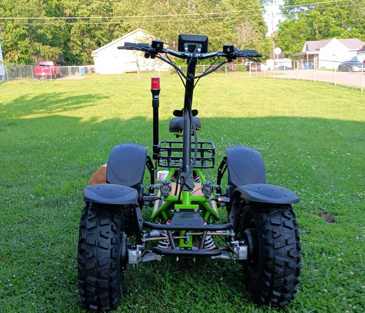 This guy bought an electric ATV from China. Then this showed up