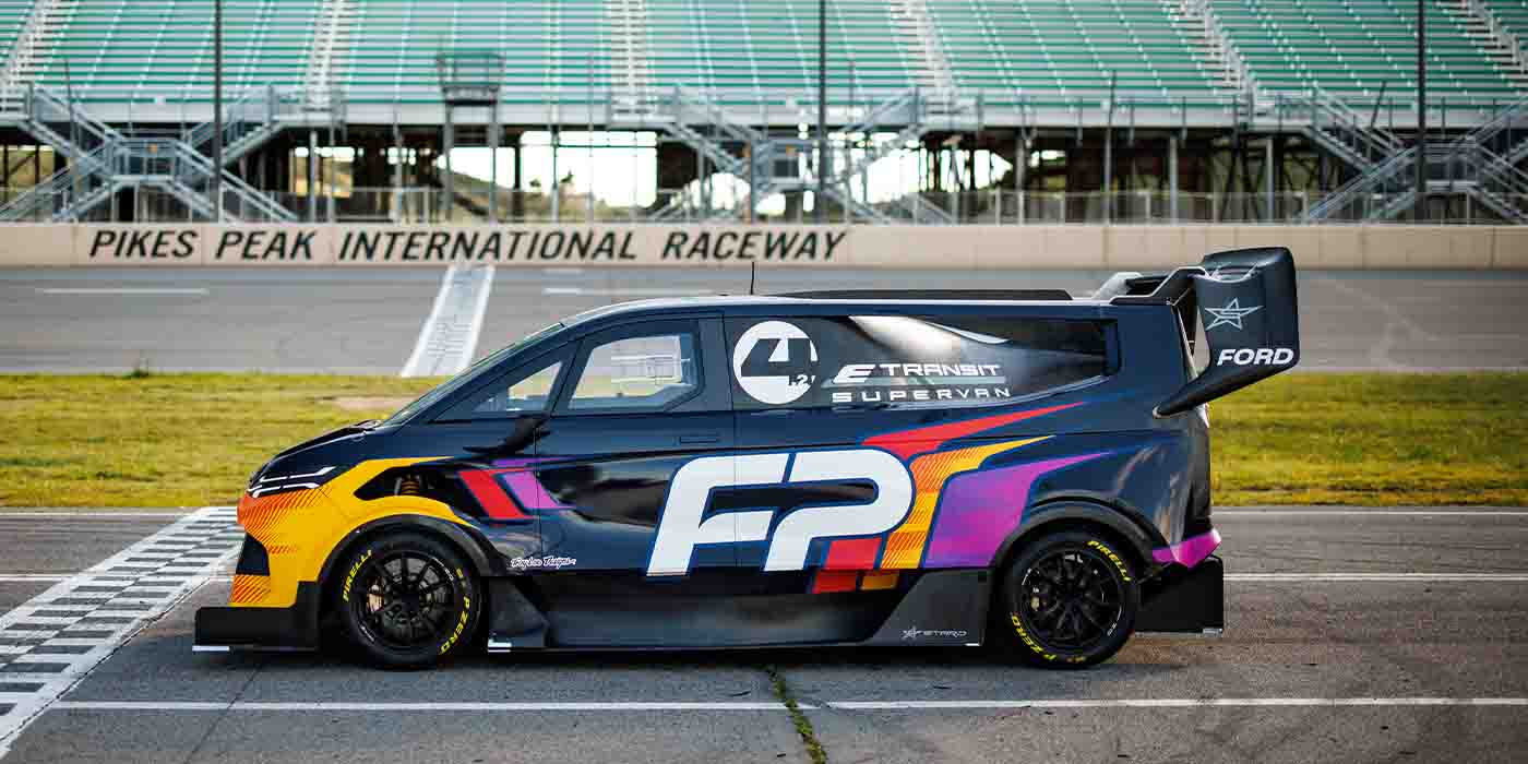 Ford to climb Pikes Peak in a modded up E-Transit 'SuperVan'