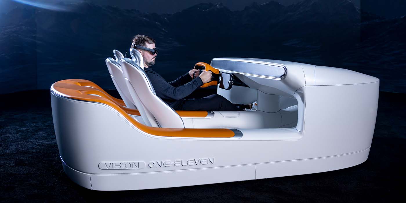 Mercedes unveils Vision One Eleven concept with axial flux motors