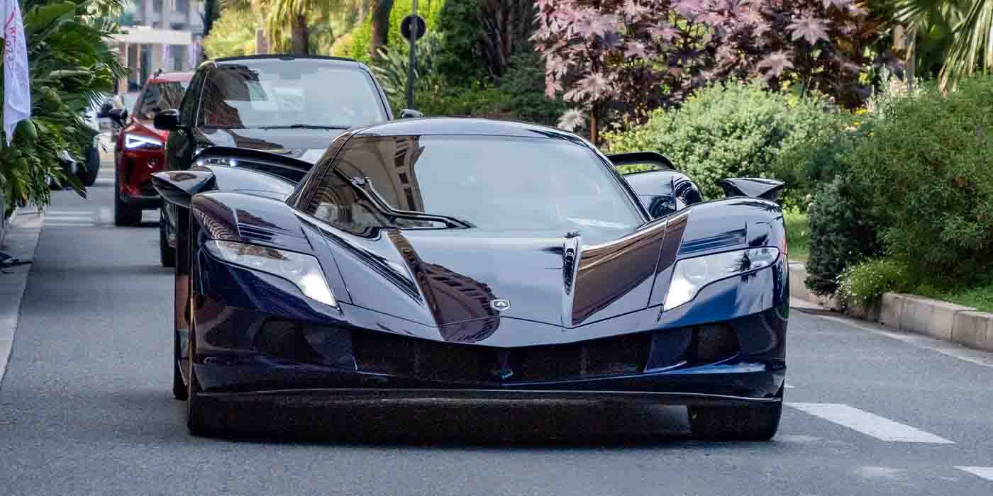 One of world's fastest (and most expensive) EVs spotted in Monaco