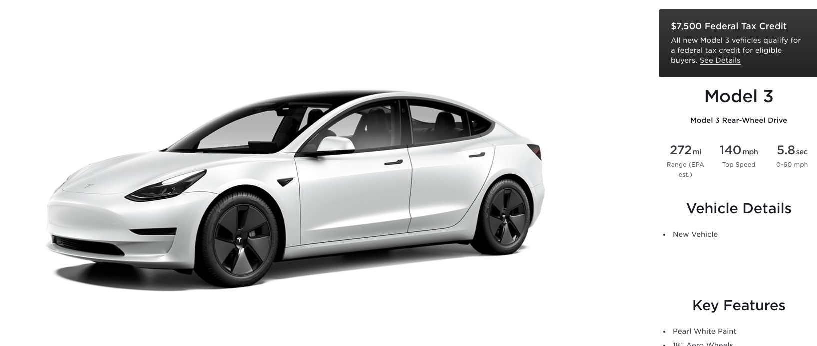 Tesla surprises by gaining full $7,500 tax credit on cheapest Model 3 ...