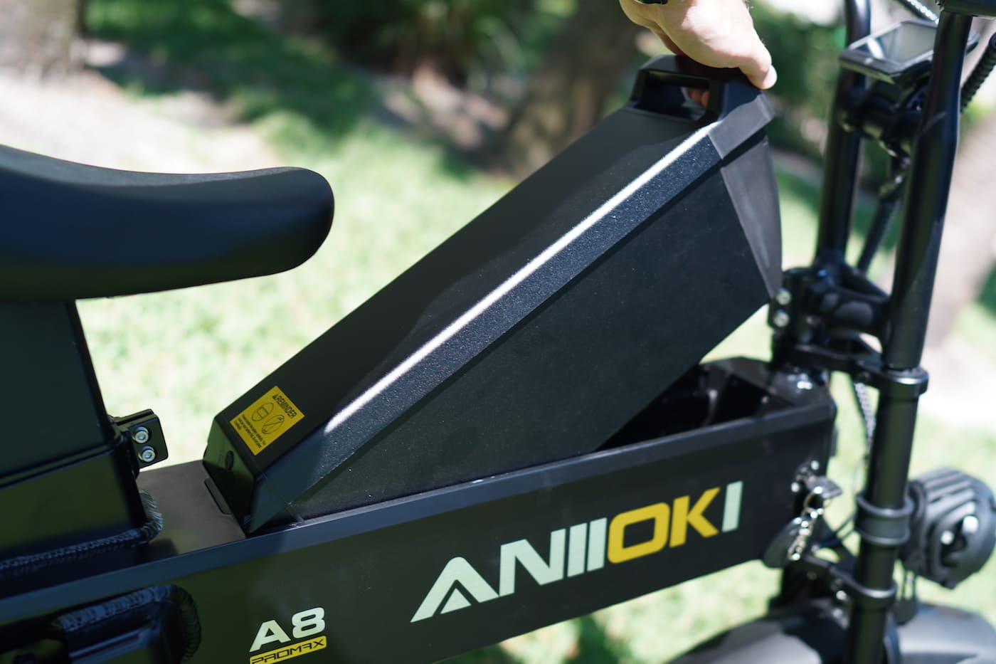 Review: The Aniioki full-suspension e-bike has the biggest battery I've ...