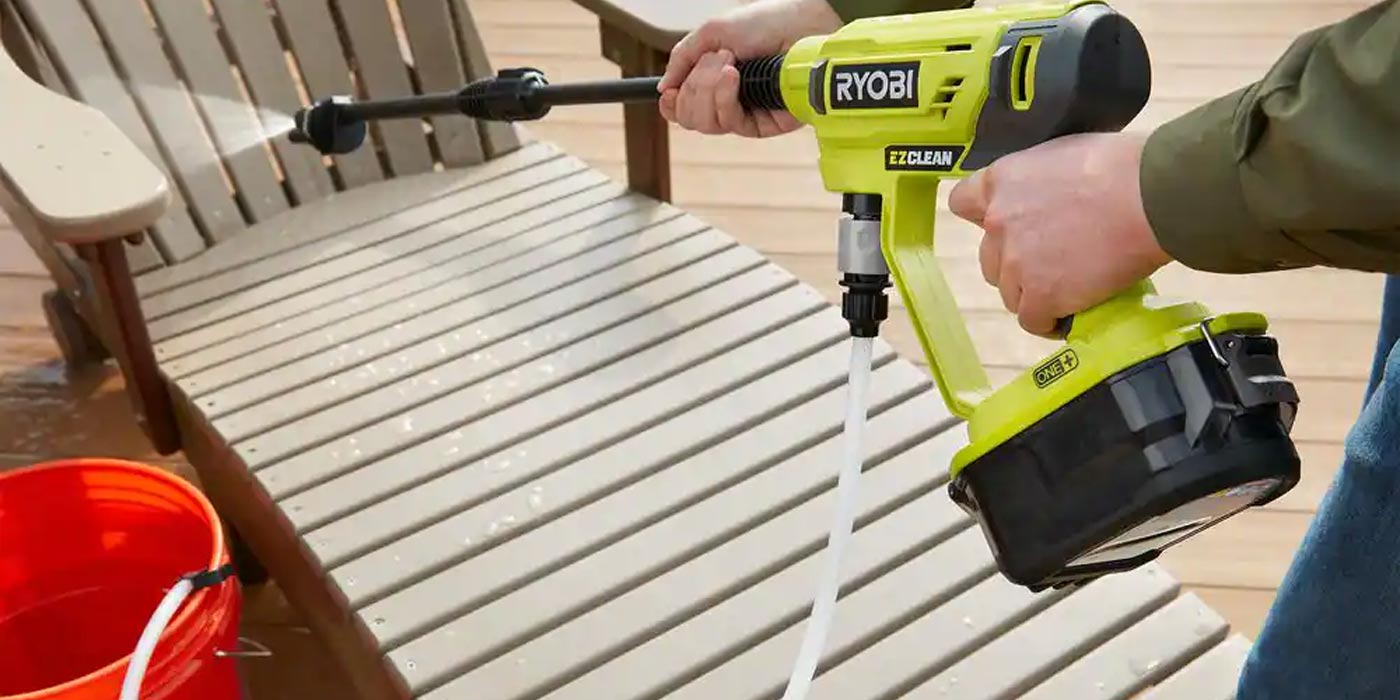 RYOBI cordless power cleaner cleans anywhere for $109 | Electrek