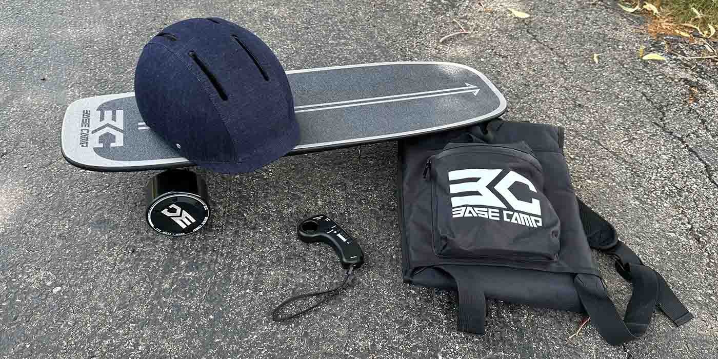 Base Camp F11 review: Portable electric skateboard for beginners