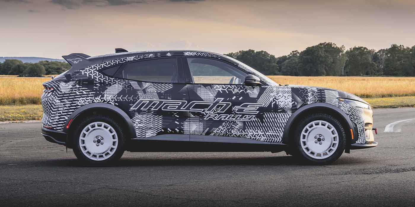 Ford takes Mustang off-road for first time in the new Mach-E Rally