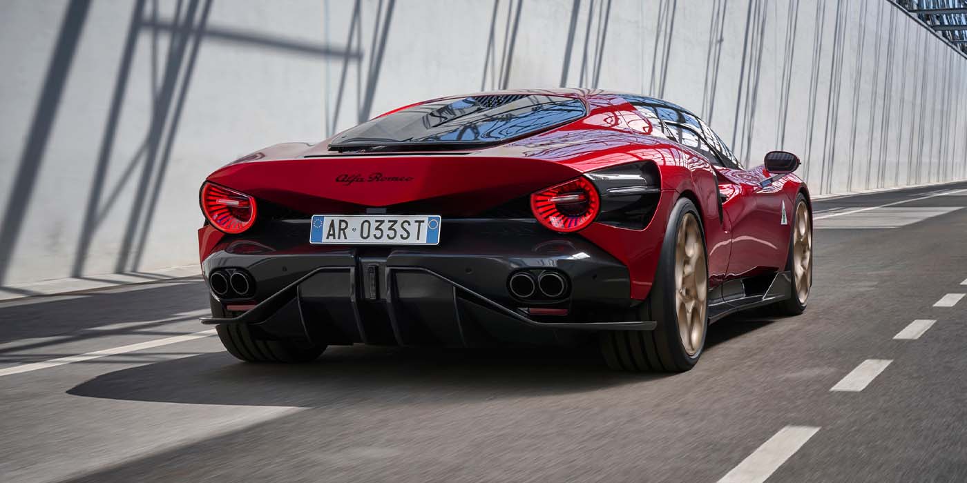 Alfa Romeo reveals 33 Stradale supercar, but good luck getting one