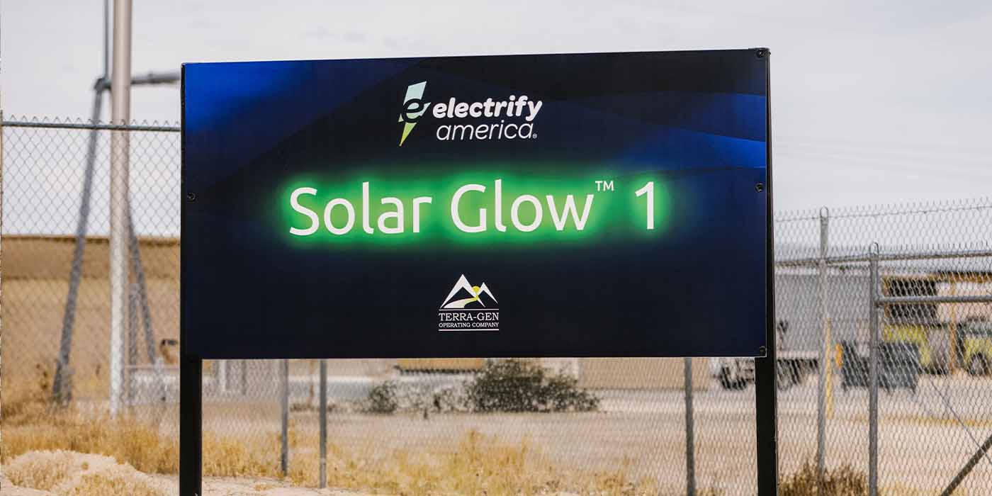 Electrify America begins operations at 75MW ‘Solar Glow 1’ site
