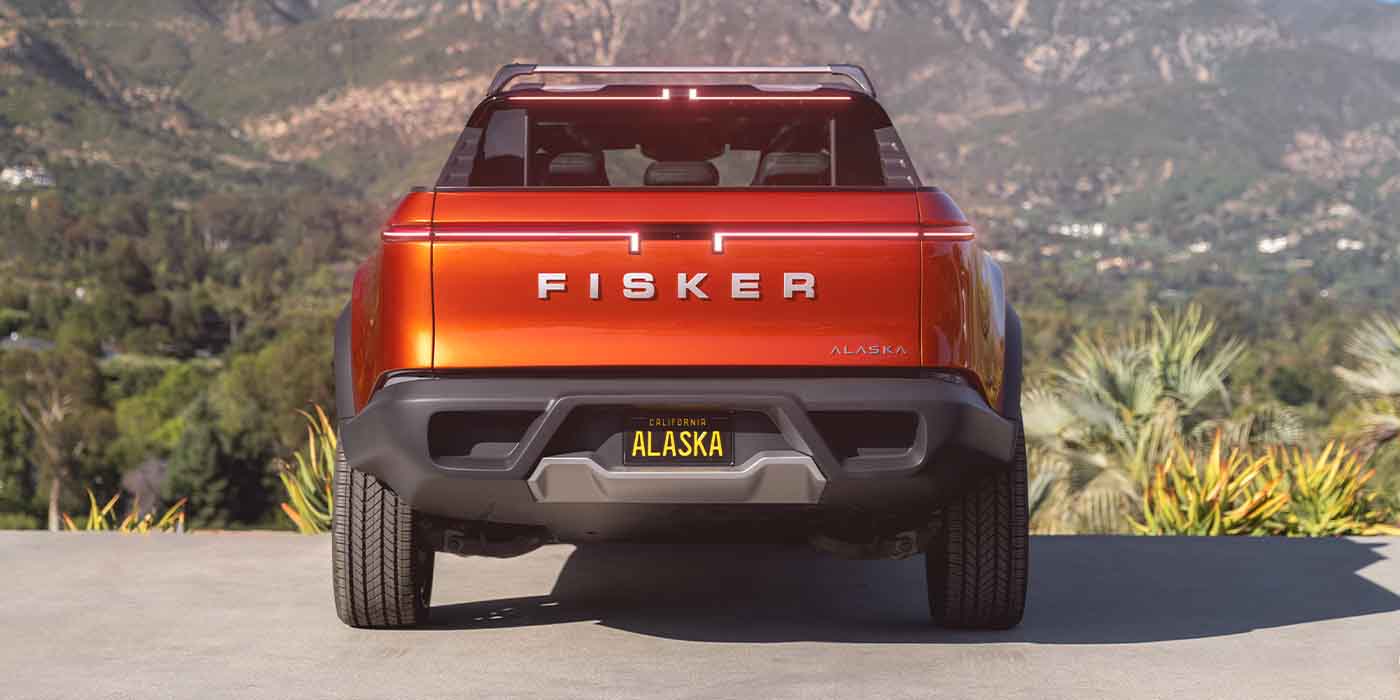 Fisker shares Alaska pickup details, like 'world's largest cupholder'