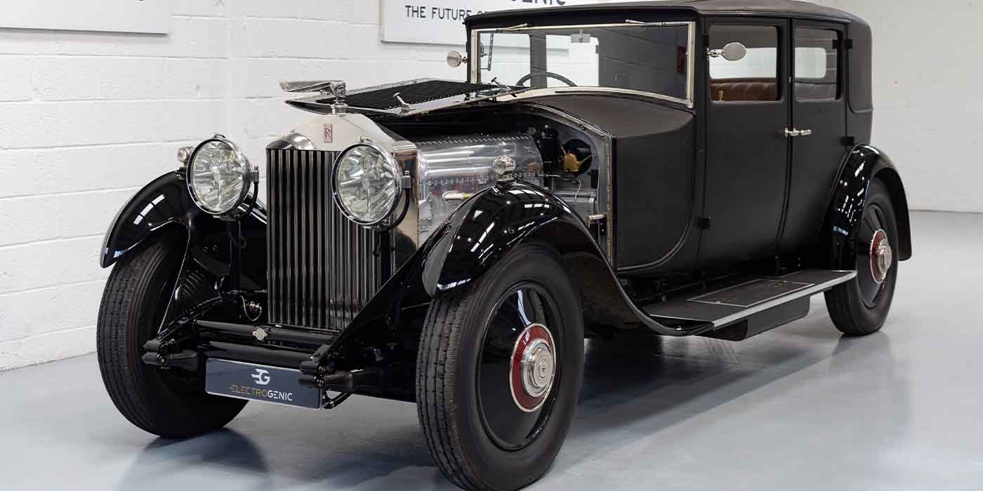 Electrogenic unveils EV conversion of 1929 Rolls-Royce Phantom II