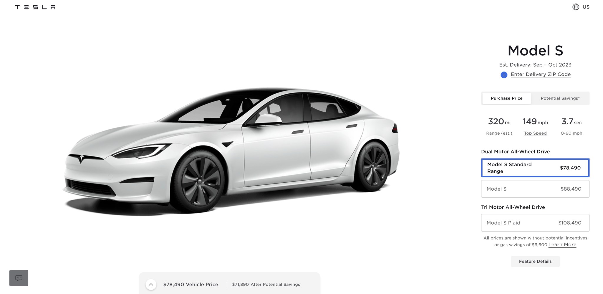 Tesla Model S และ X Standard Range กลับมาอีกครั้ง ถูกลงหมื่นดอลลาร์ ...