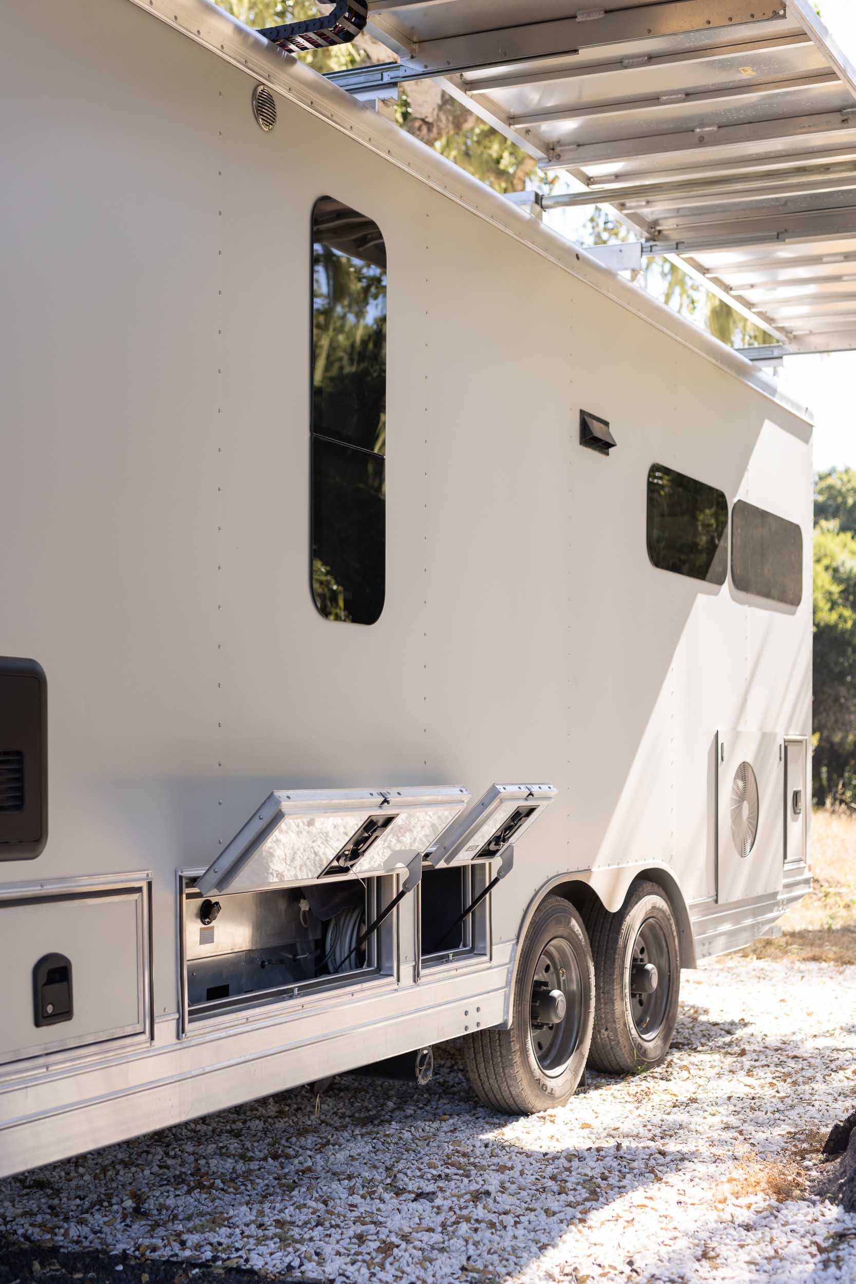 This new all-electric luxury trailer is a 24-foot off-grid sanctuary