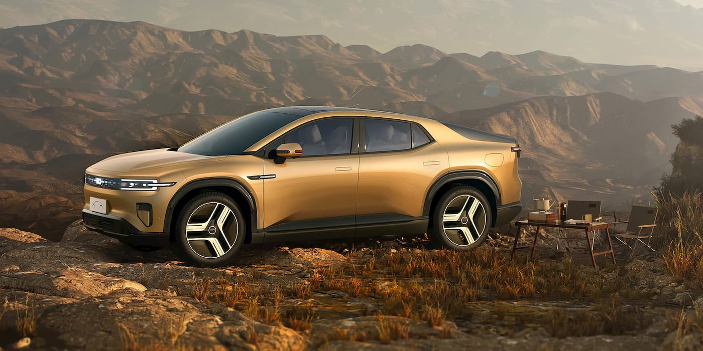 This Chinese electric vehicle is an SUV and pickup truck