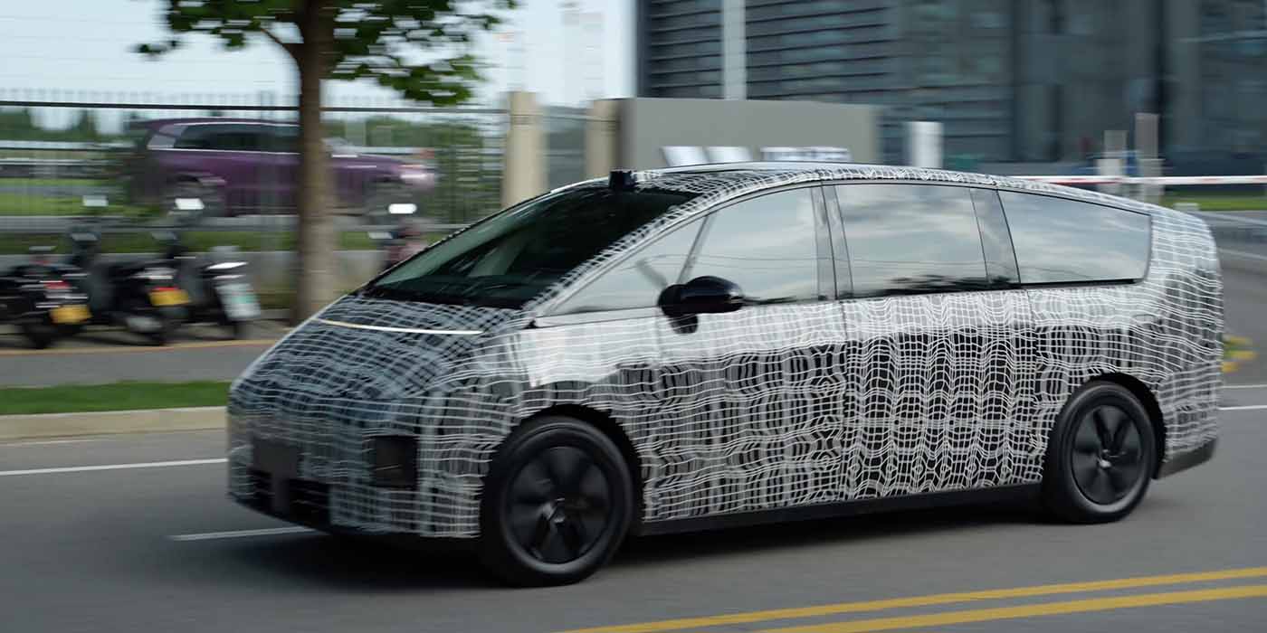 Blogger captures first glimpse of Li Auto's first-ever BEV