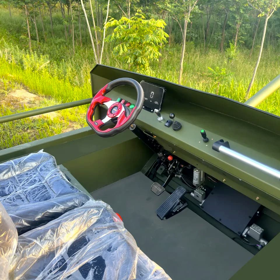 This $3,000 electric battle tank from China is a yard toy for adults