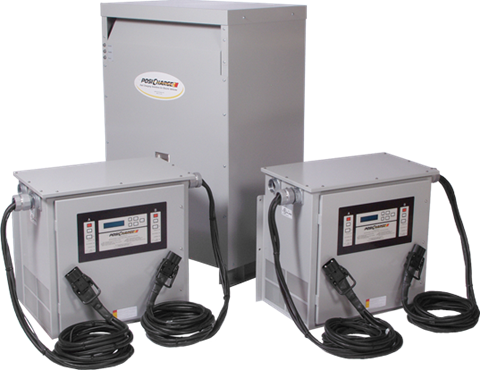 This new EV charging station drives around airport tarmacs | Electrek