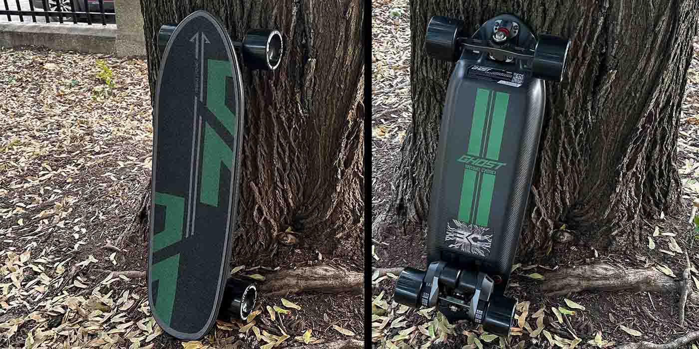 Base Camp's Ghost electric skateboard is scary fast [Video]