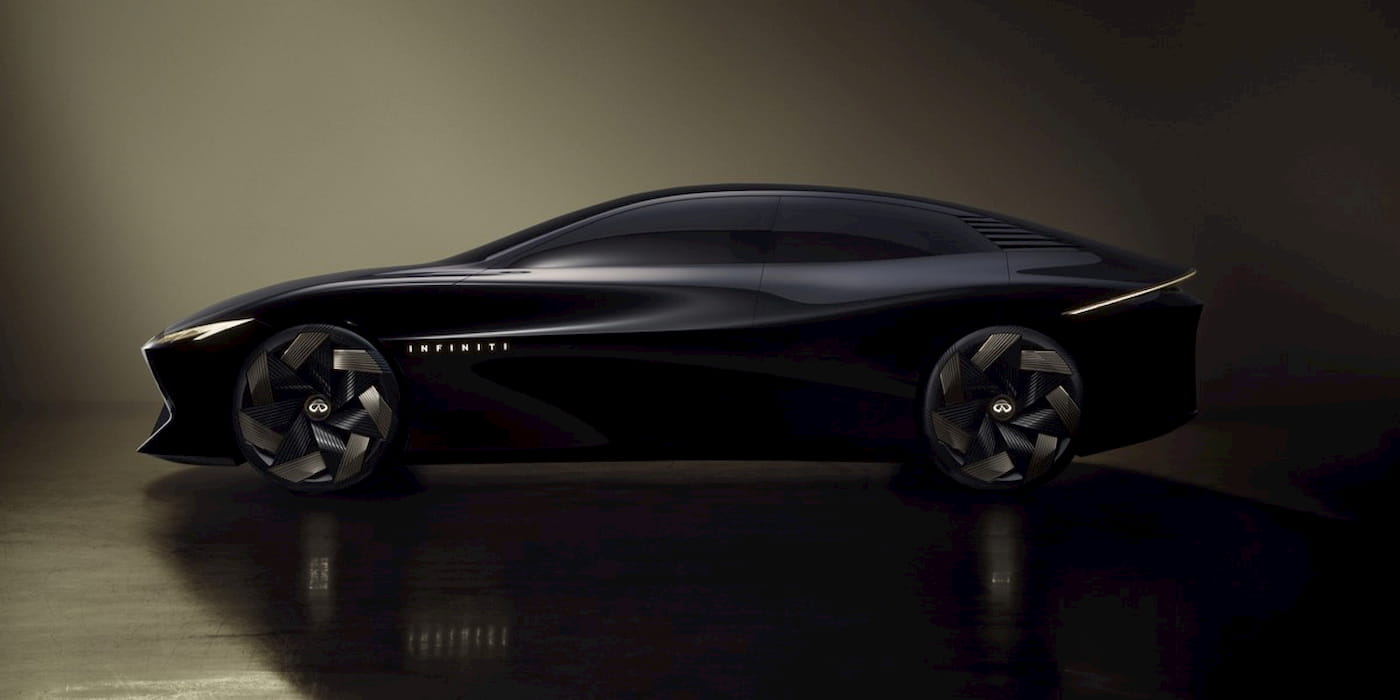 Infiniti unveils sporty Vision Qe electric car, previewing its first EV