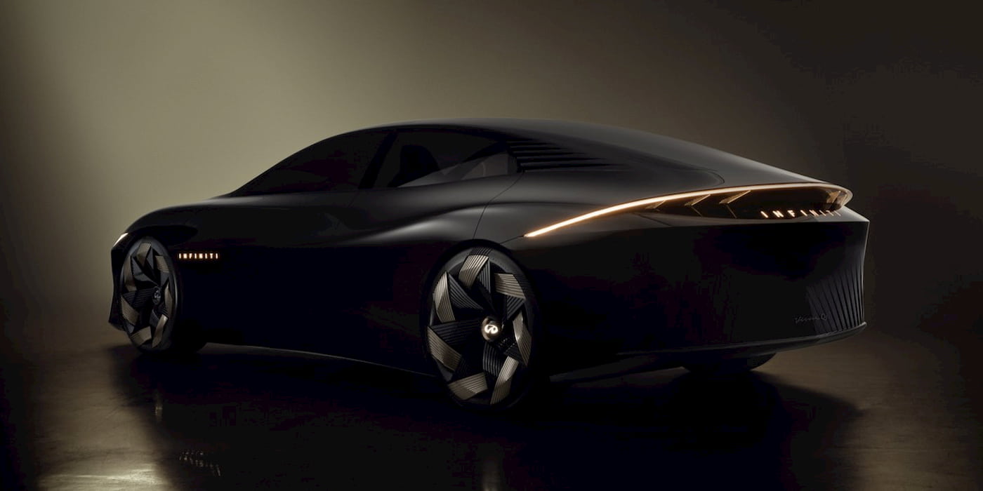 Infiniti unveils sporty Vision Qe electric car, previewing its first EV
