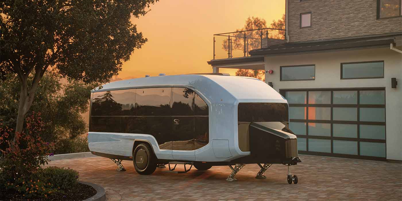 Pebble Flow: An electric travel trailer RV with propulsion assist