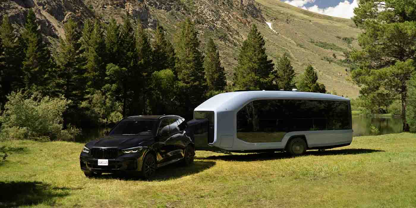 Pebble Flow: An electric travel trailer RV with propulsion assist