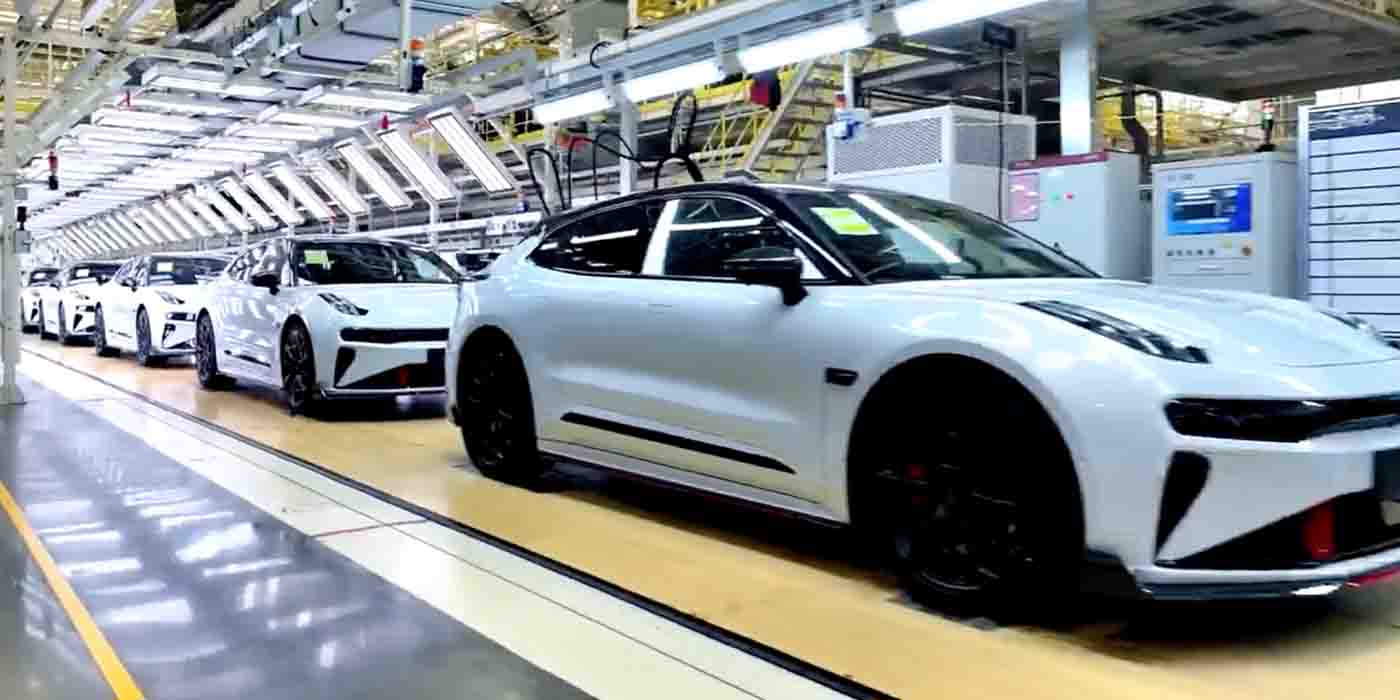 ZEEKR rolls first 001 FR's off assembly line ahead of launch