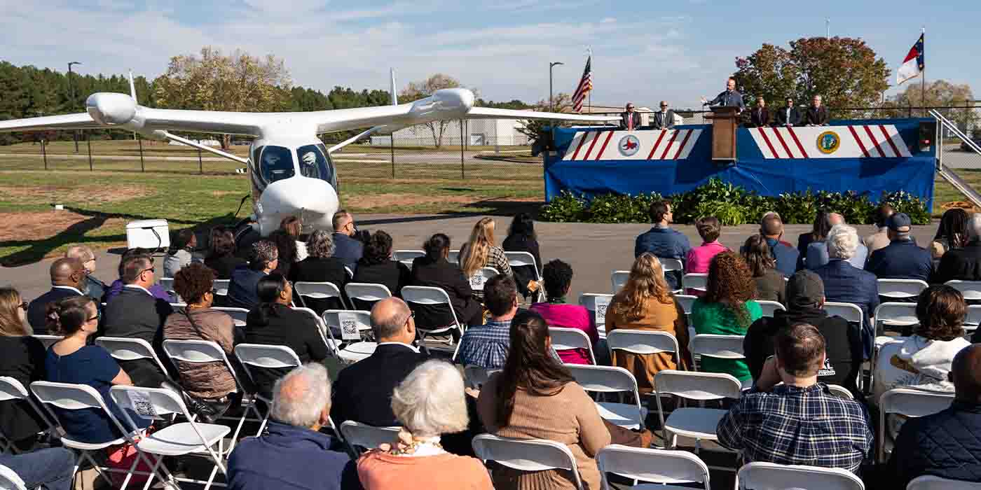BETA breaks ground on first electric aircraft charging site in NC