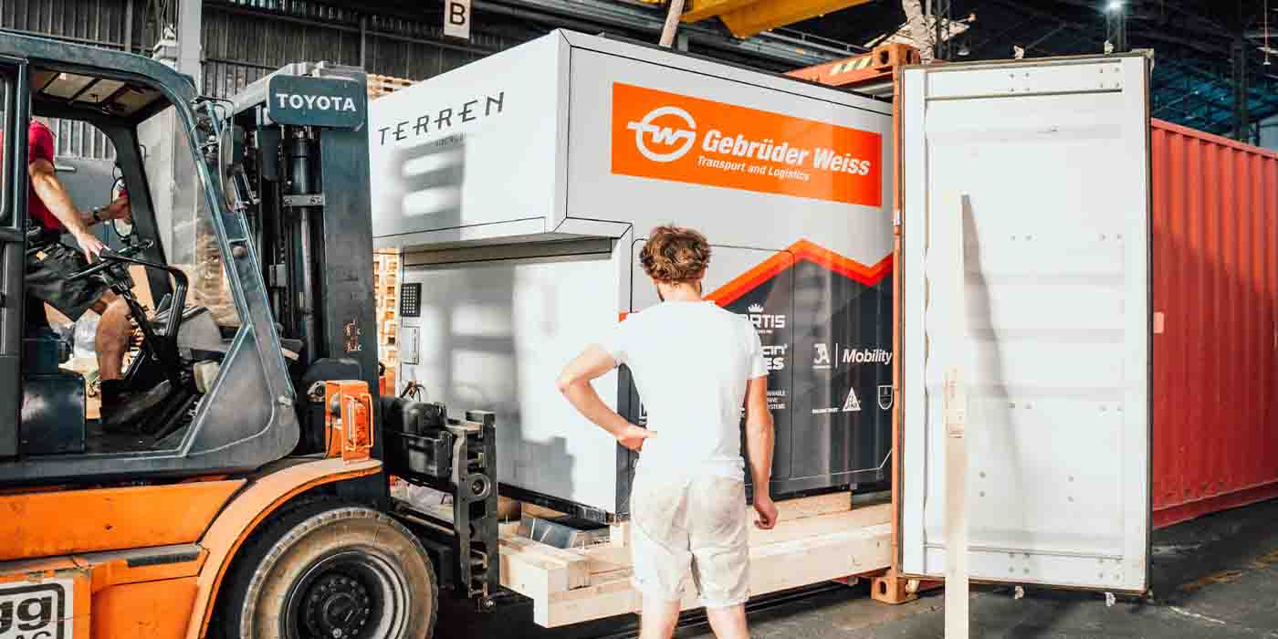 This solar electric truck is climbing atop Earth's highest volcano