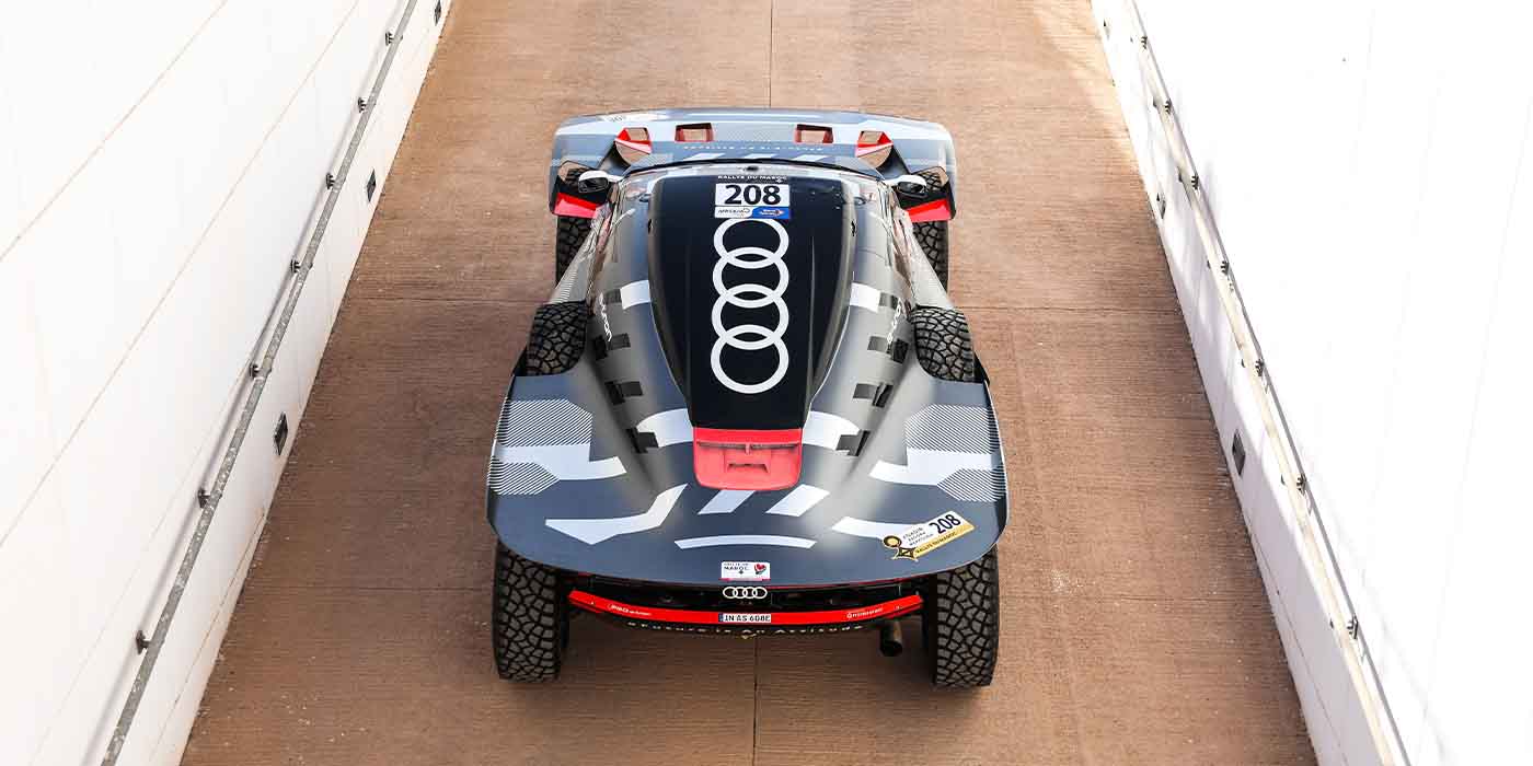 Audi upgrades RS Q e-tron ahead of third outing at the Dakar Rally