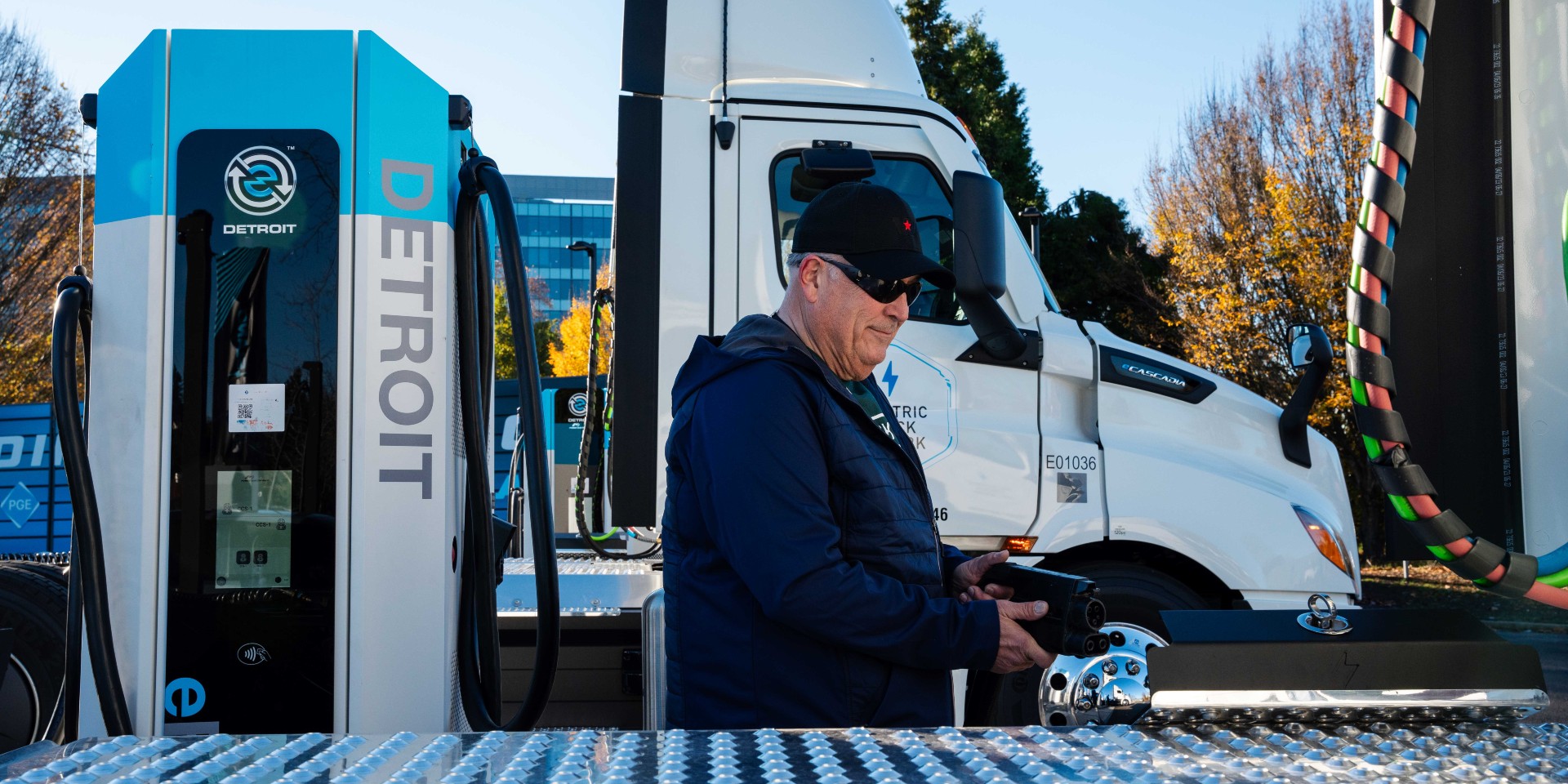 Daimler Truck North America just deployed its electric semis in-house