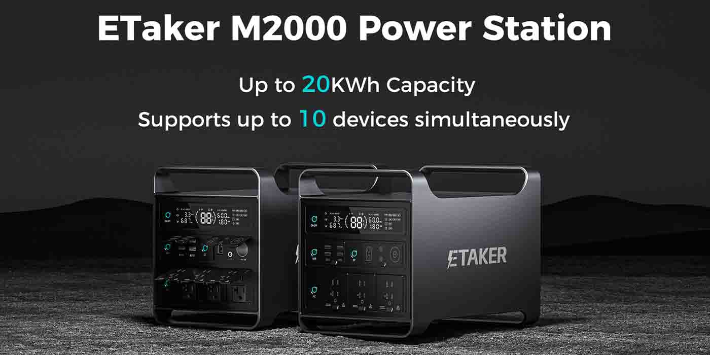 ETaker M2000 発電所: 世界初の GaN 太陽光発電機 - IT基礎
