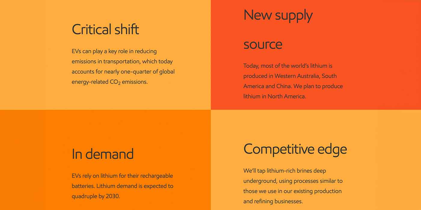 ExxonMobil begins lithium drilling to become an EV supply leader