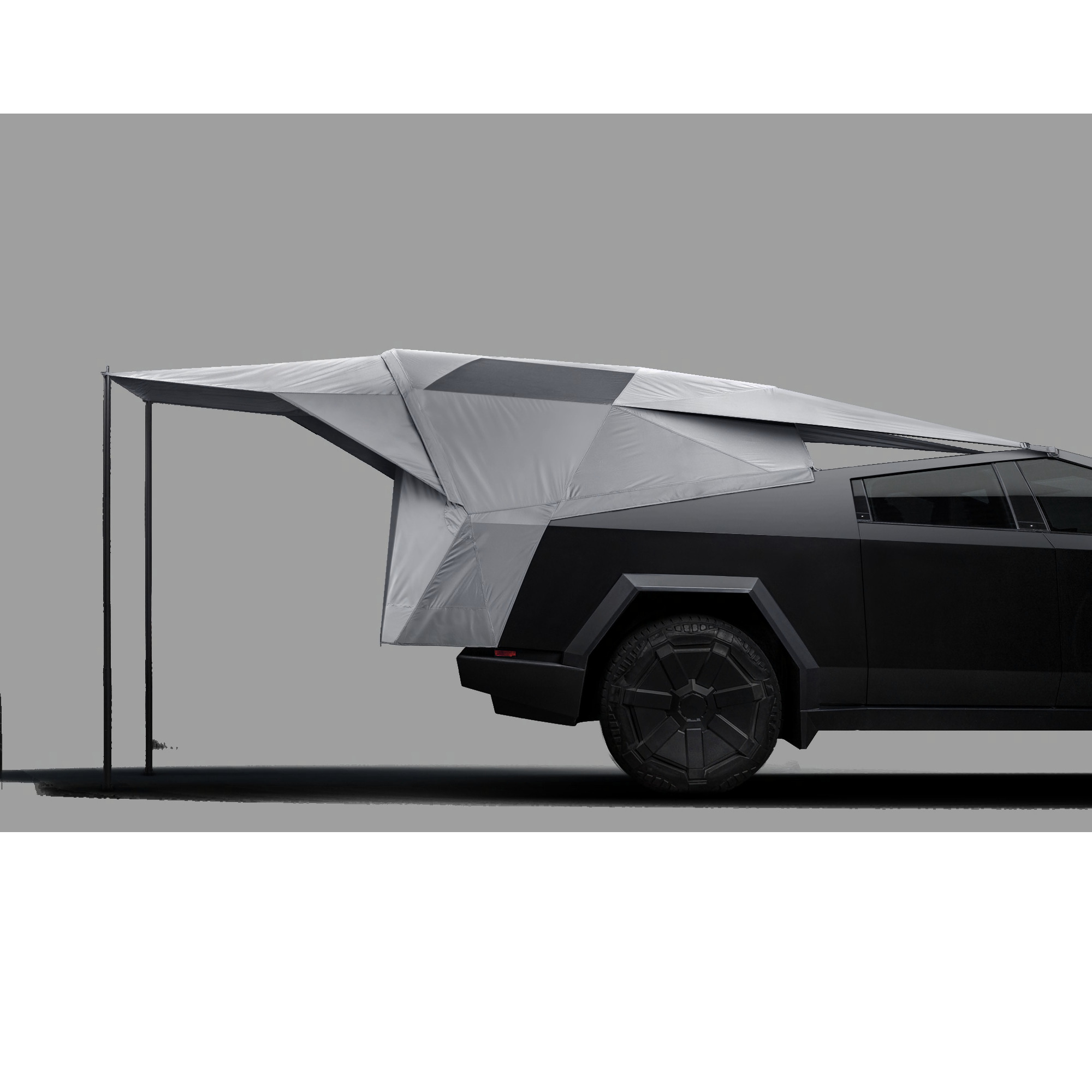 Tesla's Cybertruck Basecamp is a funky $2,975 tent attachment | Electrek