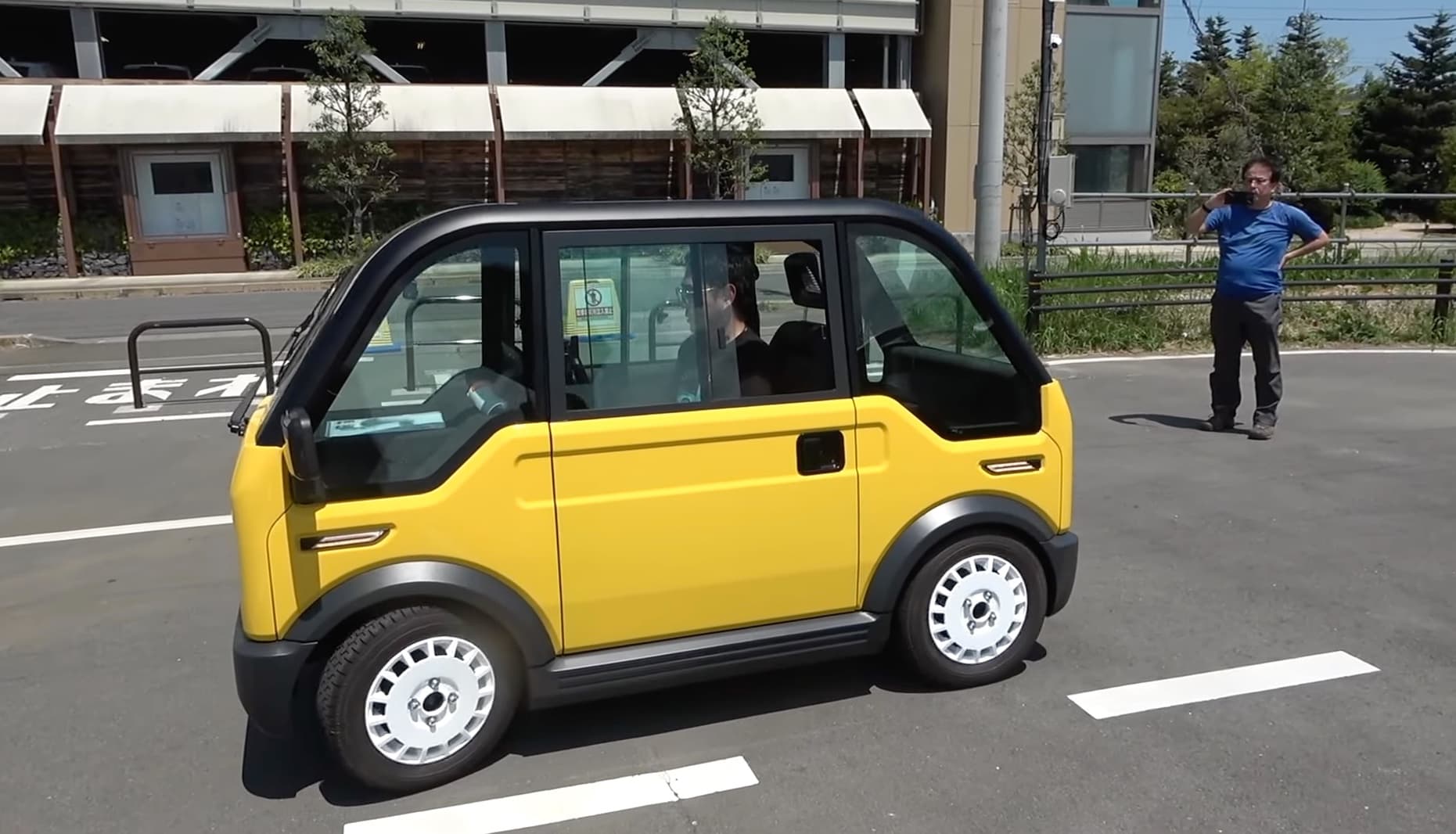 Would this one-seater electric car be enough for you?