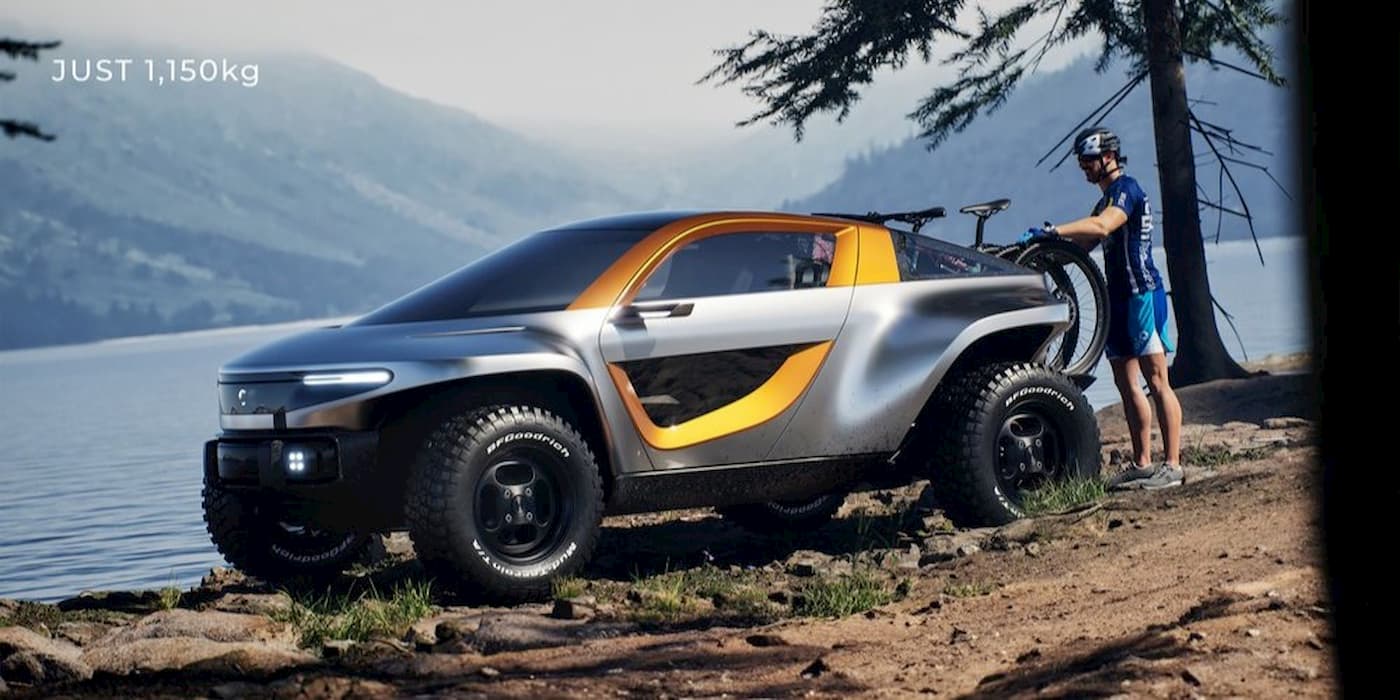 Rugged off-road EV unveiled from ex-Jag, Aston Martin designer