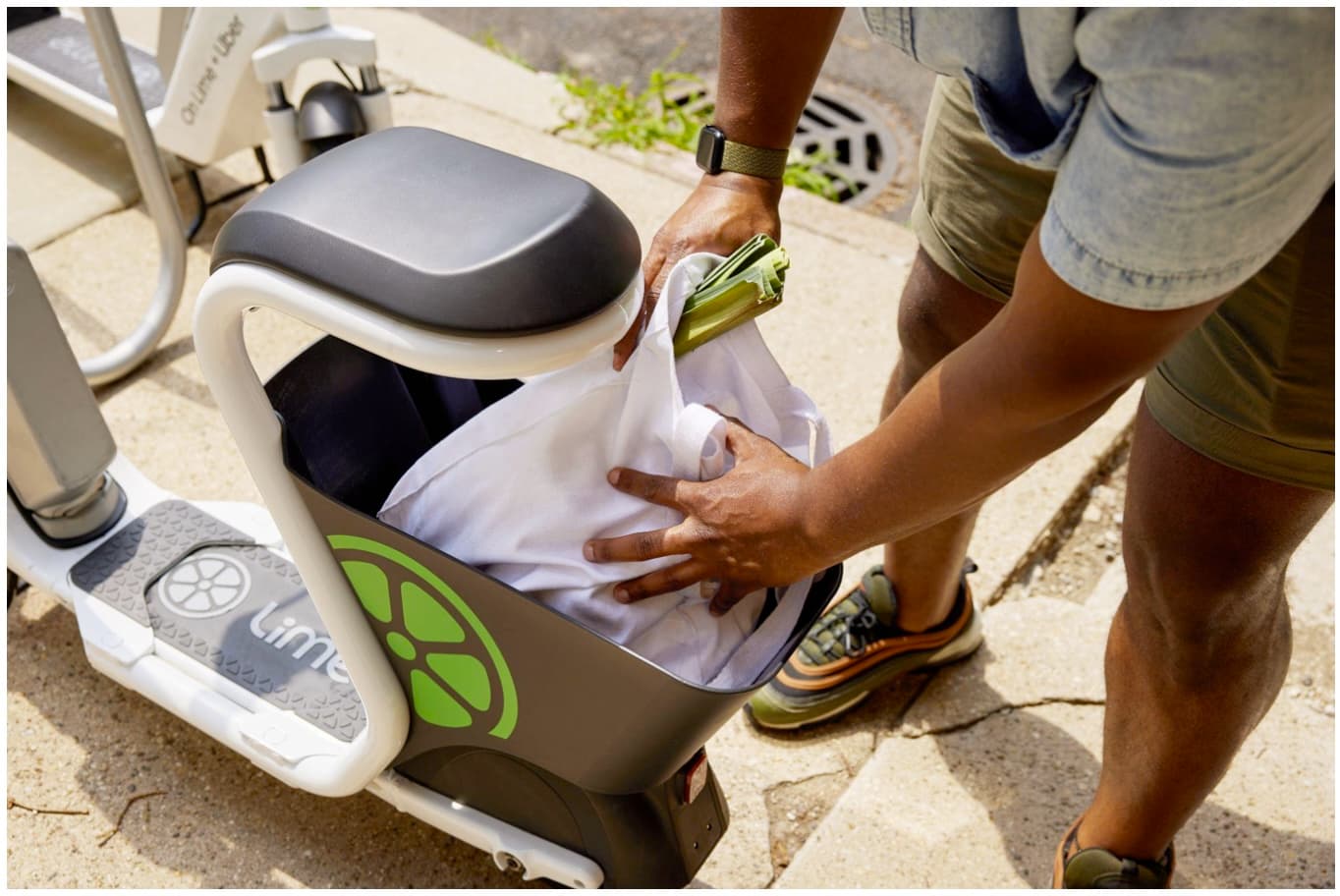 Lime unveils new seated electric scooter with underseat storage