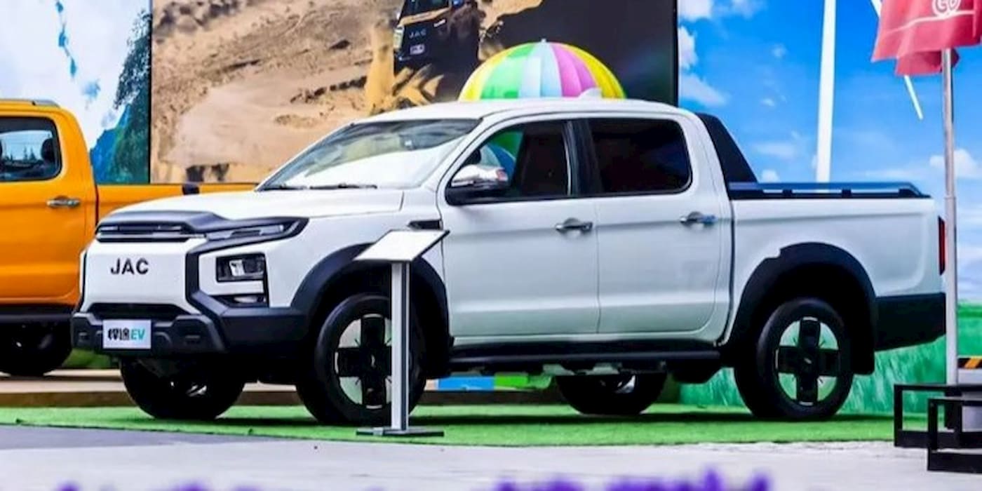 The Hunter EV pickup looks ready to take on Toyota's Tacoma