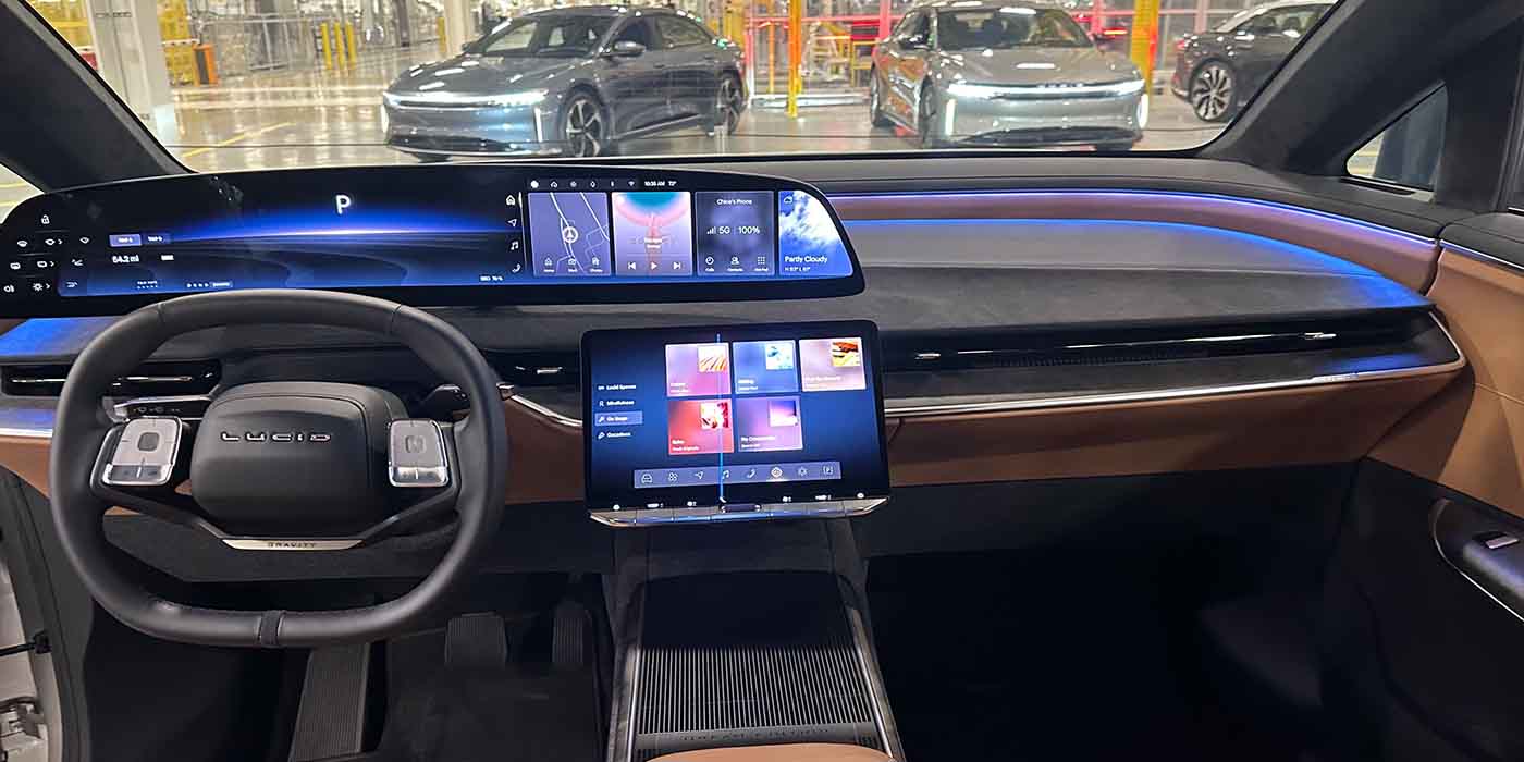 An up-close look at Gravity with Lucid Motors' SVP of design