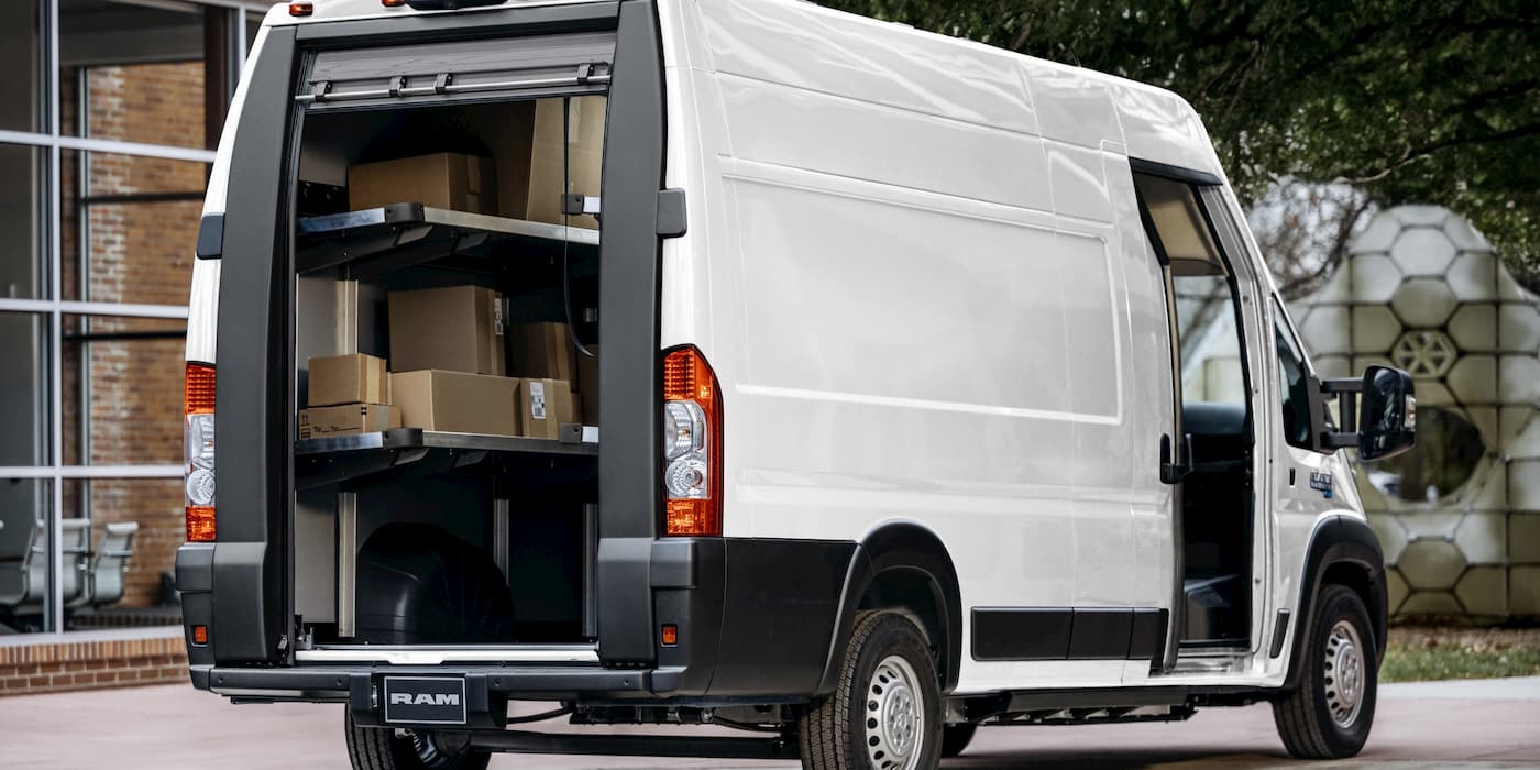 Ram's first EV, the Ram ProMaster electric van, hits the US