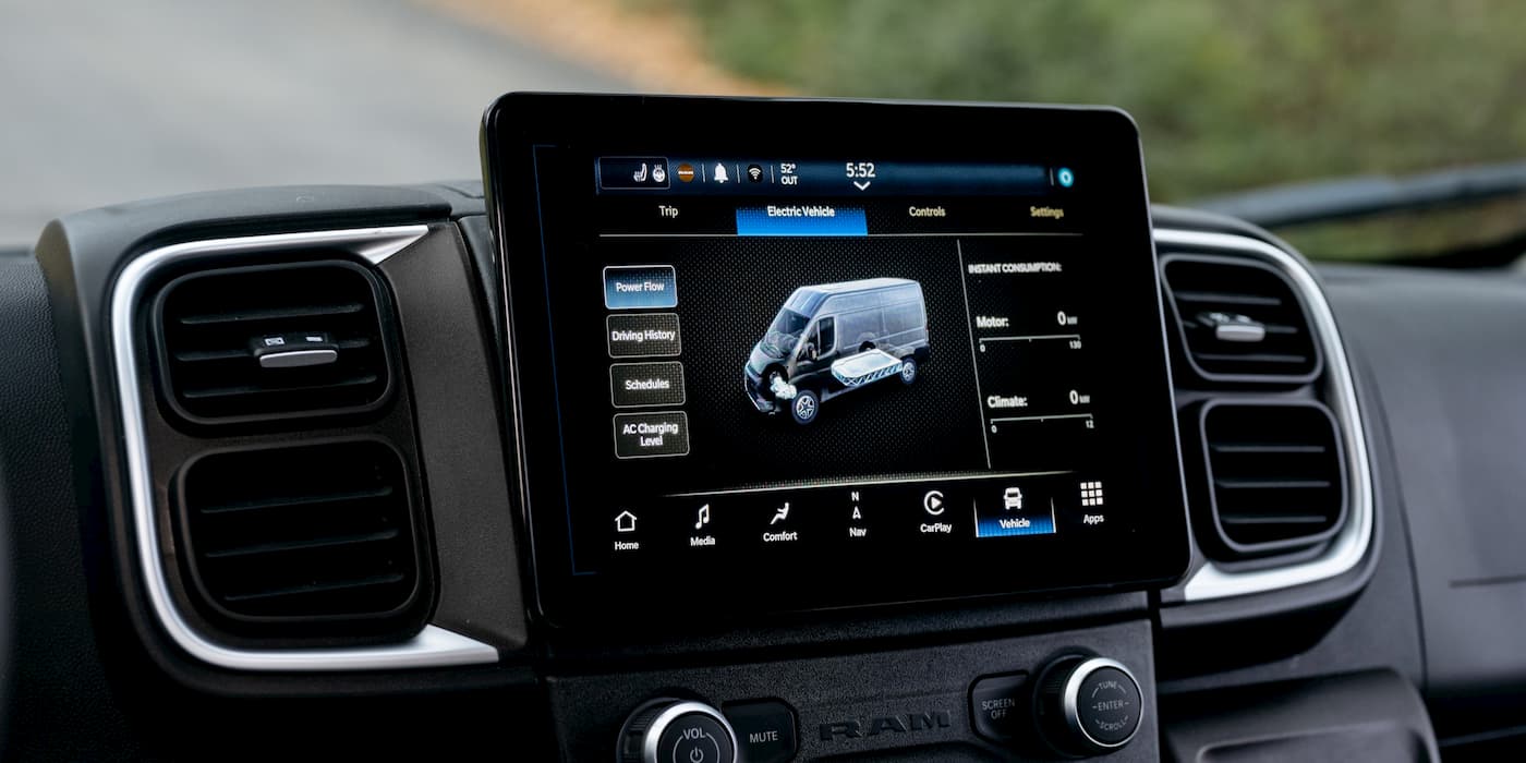 Ram's first EV, the Ram ProMaster electric van, hits the US