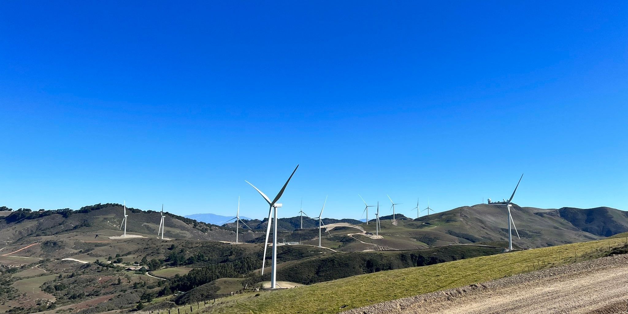 The first wind farm on California's coast just came online | Electrek