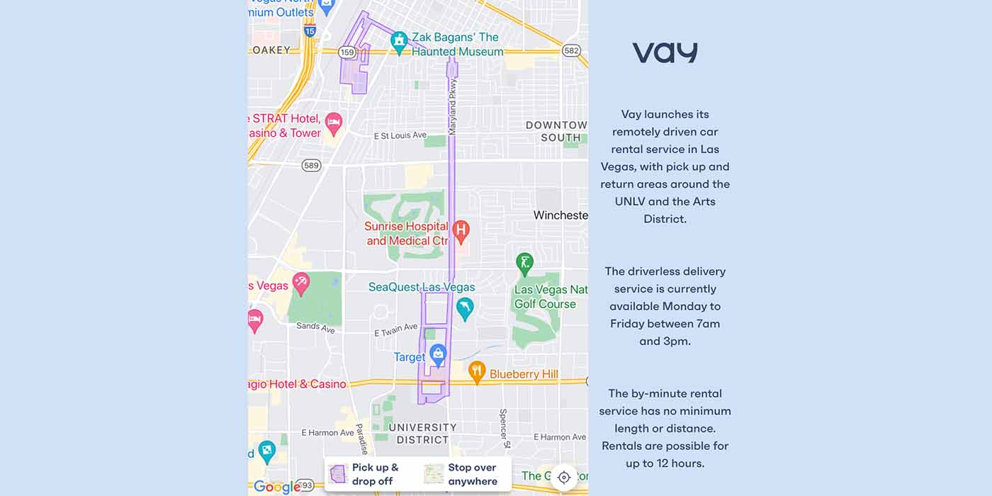 Vay begins remotely driven EV operations in Las Vegas