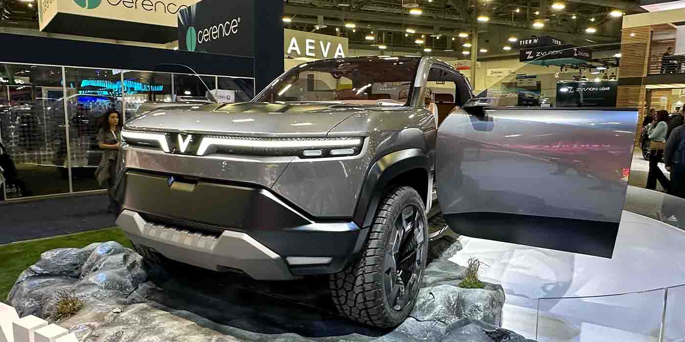 VinFast unleashes 'Wild' EV pickup concept, will sell VF 3 in US