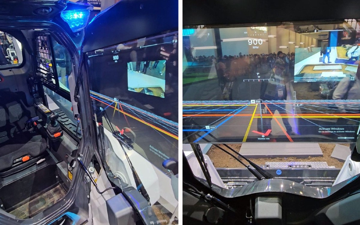 Bobcat brought robots, augmented reality, and a new EV to CES
