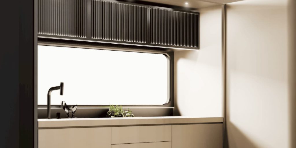 Meet eTH, an electric RV that expands into an off-grid luxury home